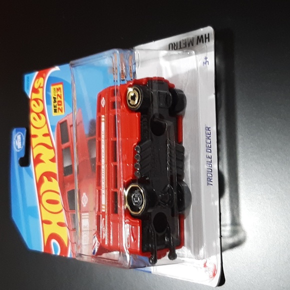 Mattel | Other | Hot Wheels Trouble Decker 223 Hw Metro Collection ...
